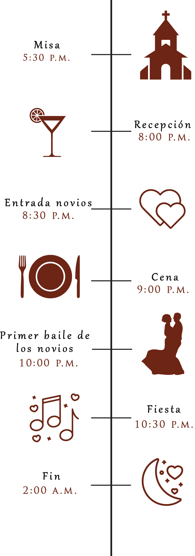 Ruby & Javier - invitación