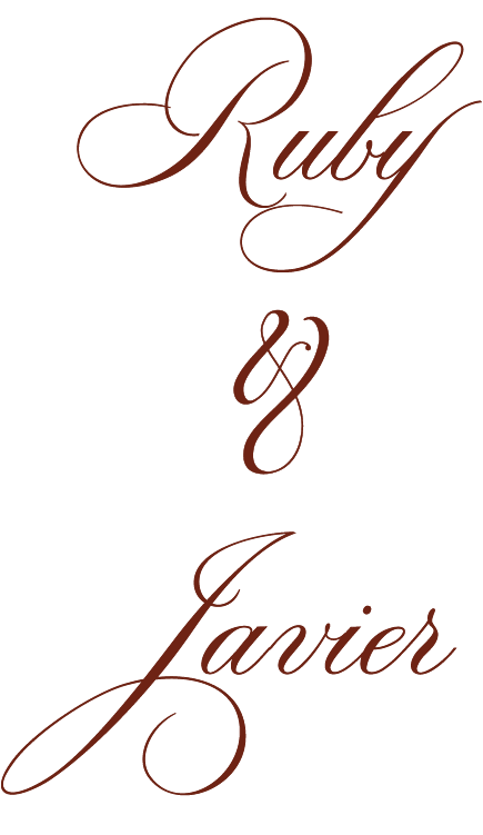 Ruby & Javier - invitación